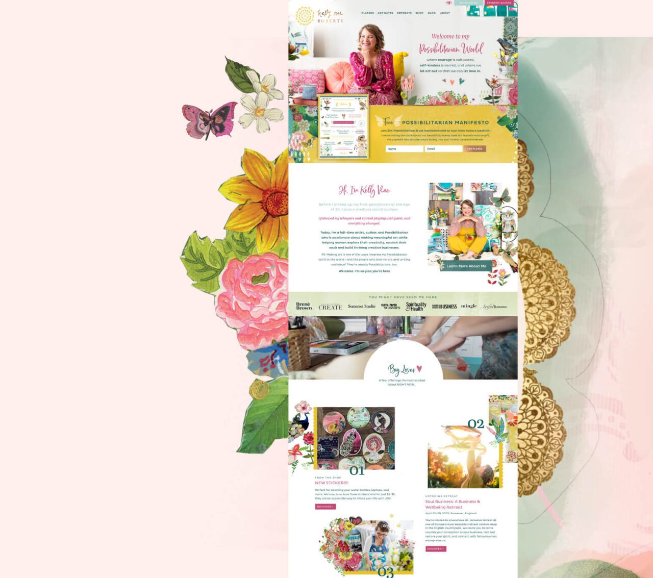 Heart-led branding | Kelly Rae Roberts